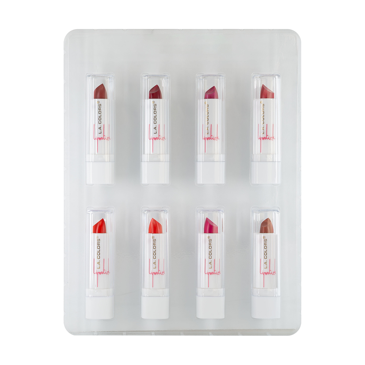 Set De Navidad L.A. Colors Labiales Lipstick Chic 8pcs 2025 – beauty.plus